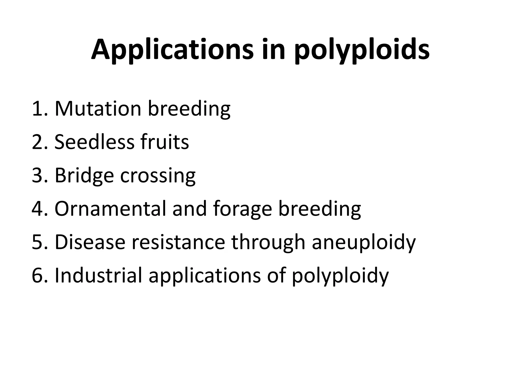 Polyploidy | PPTX