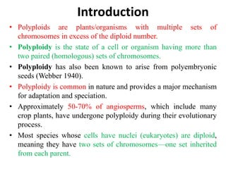 Polyploidy | PPTX