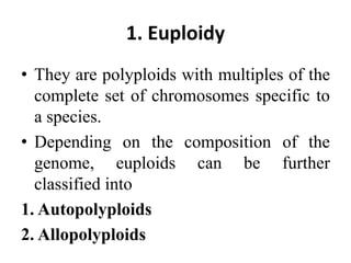 Polyploidy | PPTX