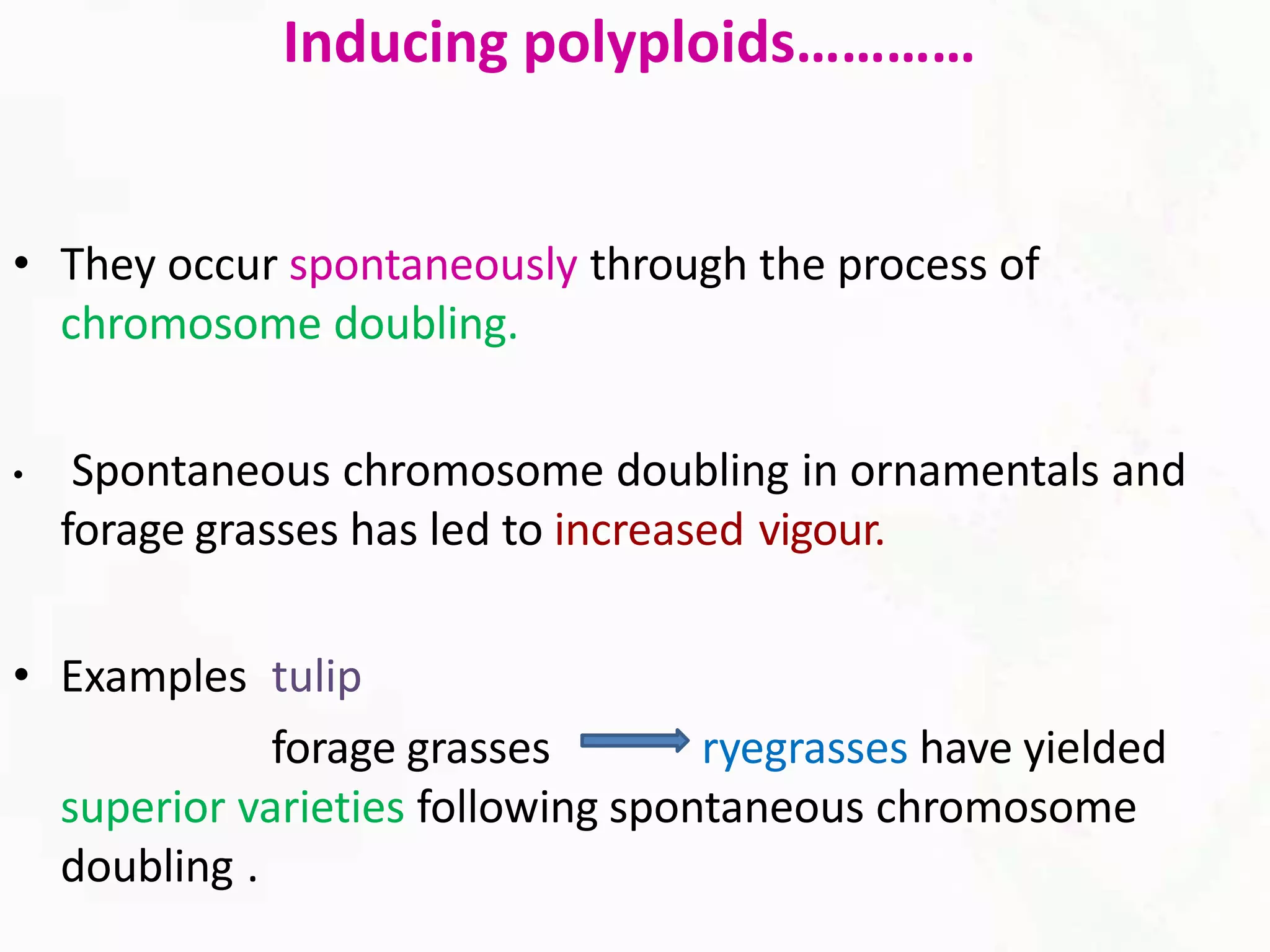 Polyploidy | PPTX