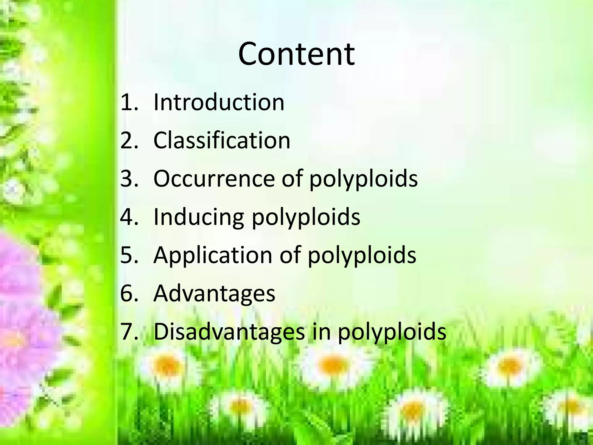 Polyploidy | PPTX
