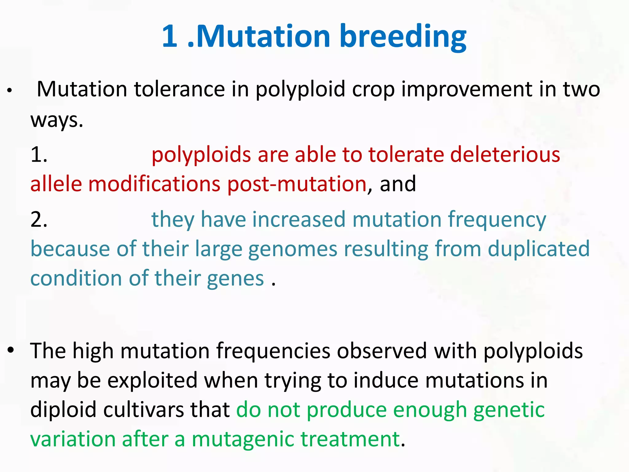 Polyploidy | PPTX