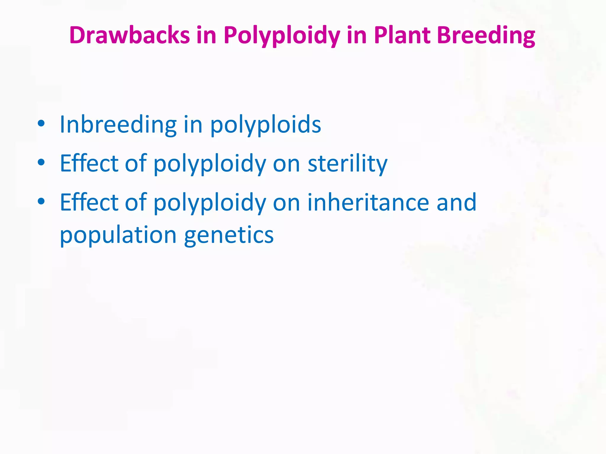 Polyploidy | PPTX