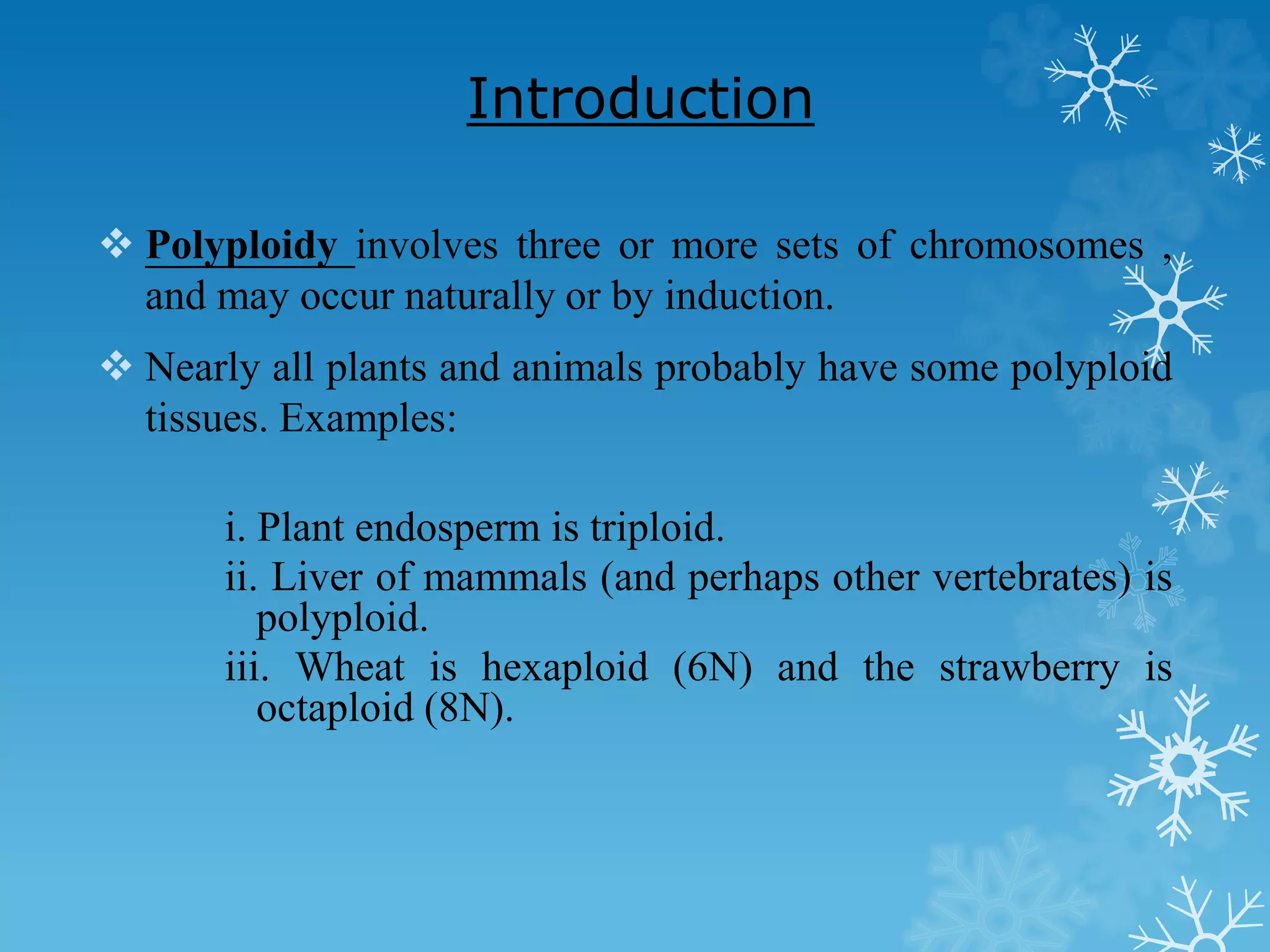 Polyploidy breeding | PPTX