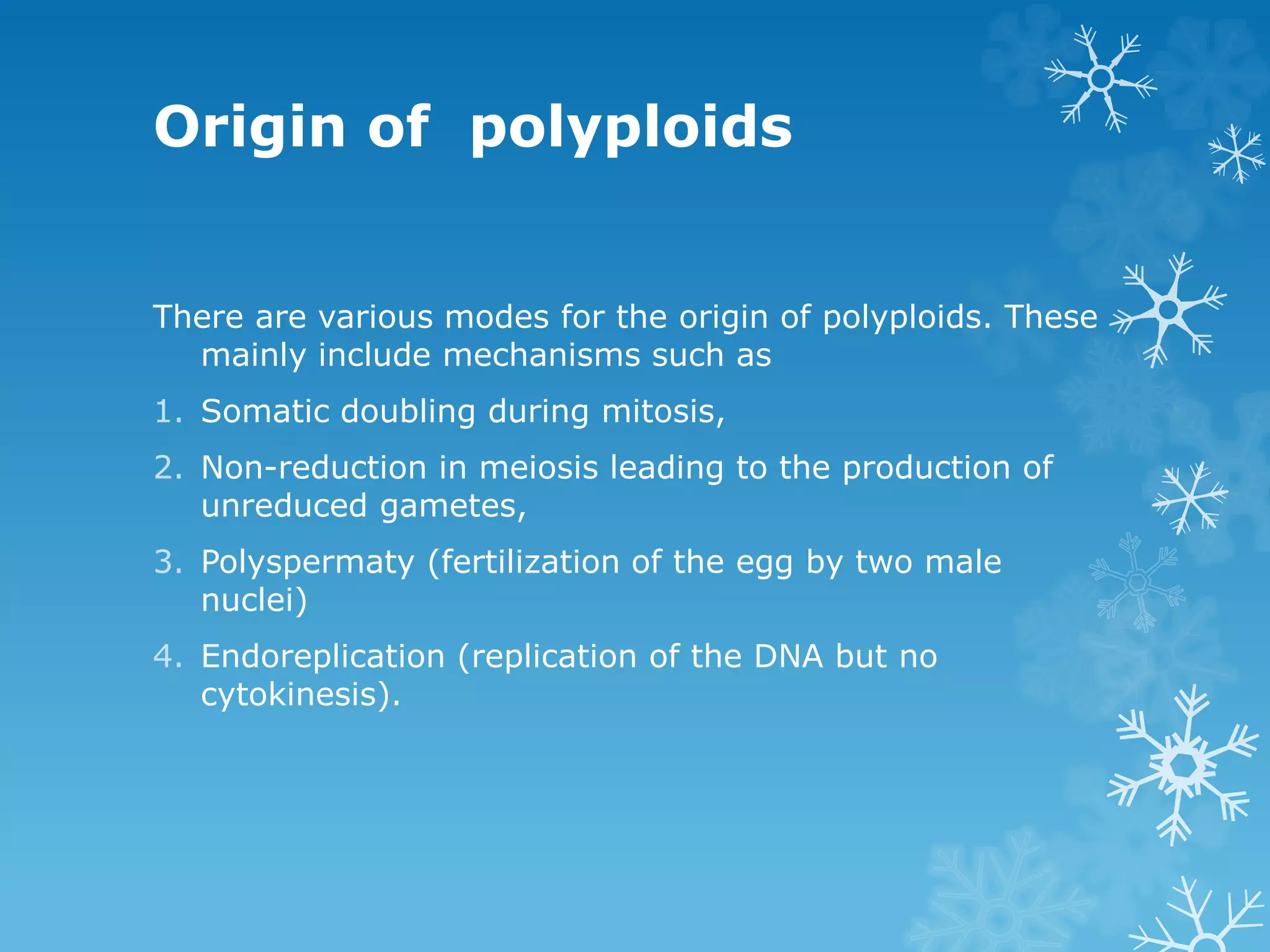 Polyploidy breeding | PPTX