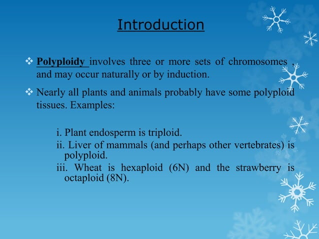 Polyploidy breeding | PPTX