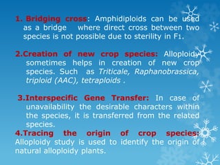 Polyploidy breeding | PPTX