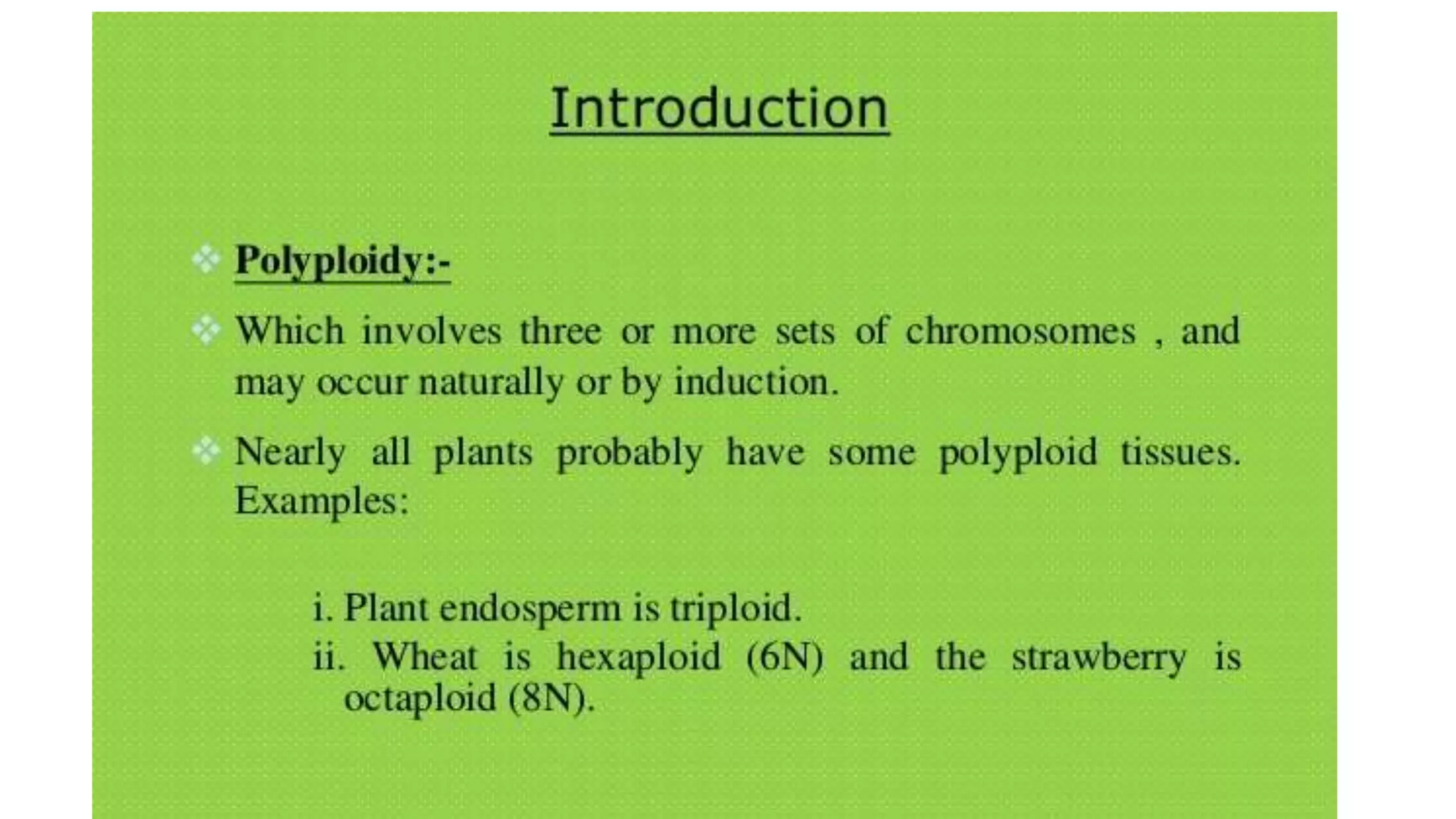 Polyploidy breeding | PPTX