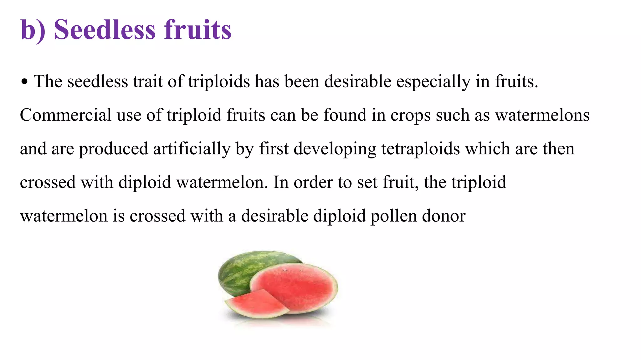 Polyploidy, mutation and hybridization with reference to medicinal ...