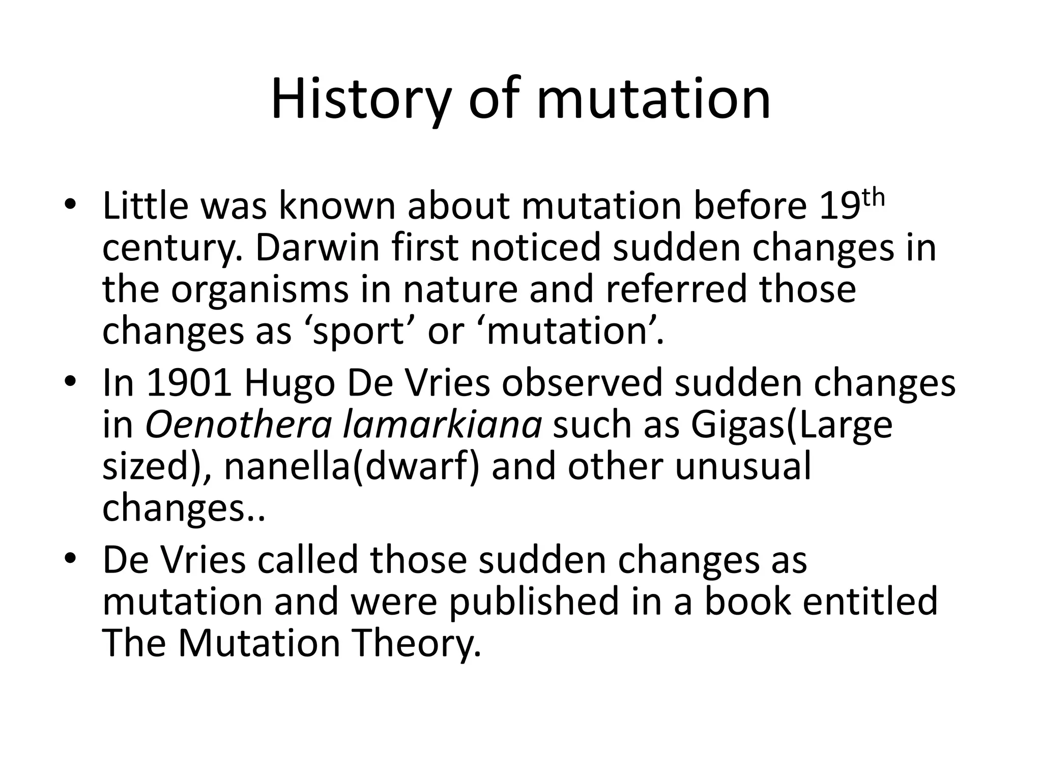 Mutation and Polyploidy | PPTX