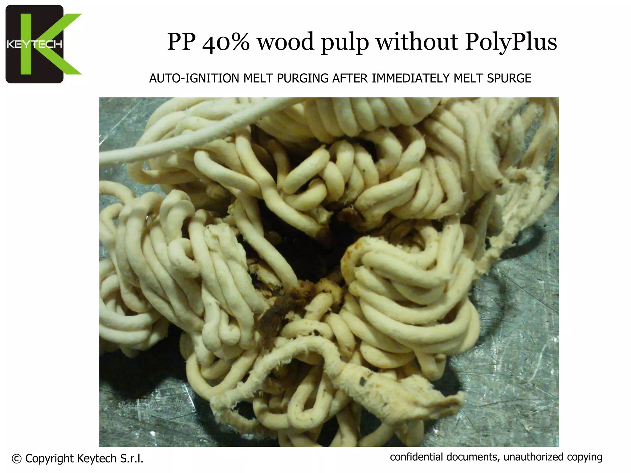Poly plus and 40% pp wood pulp (injection moulding test) (gb) | PPT