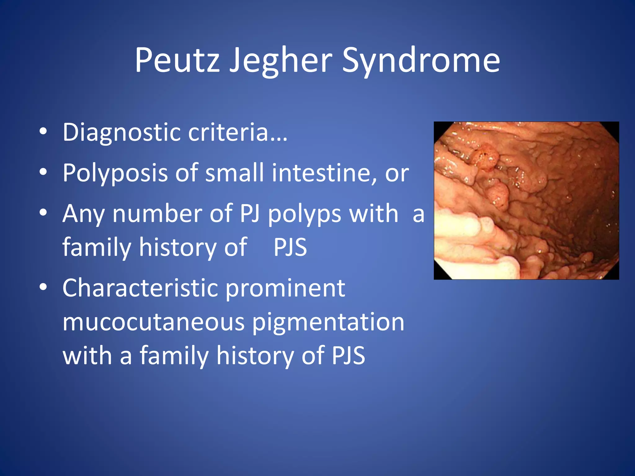Polypoid diseases of git | PPTX