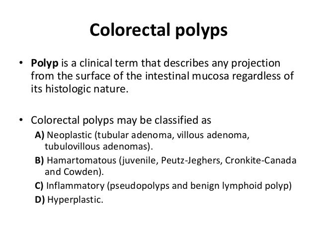 Colon Polyps Definition Risk Factors Symptoms Of Colon