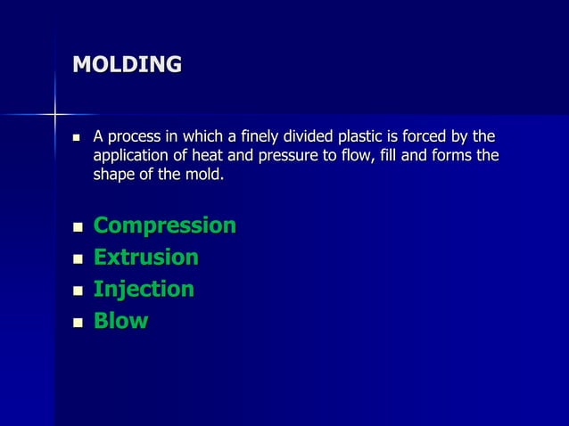 Polymer Processing - II | PPTX