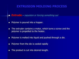 Polymer Processing - II | PPTX