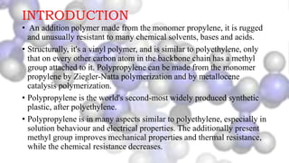 Polypropene | PPTX