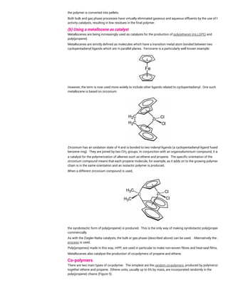 Poly(propene) (polypropylene) | PDF