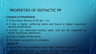 Polypropylene | PPTX