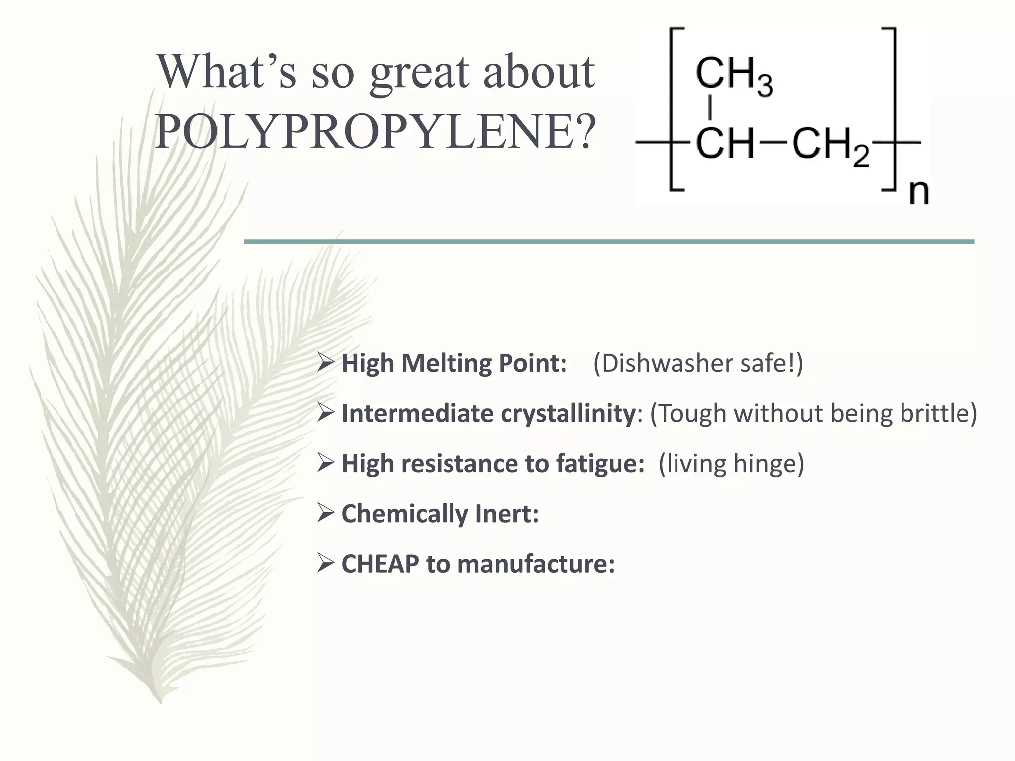 Polypropylene | PPTX