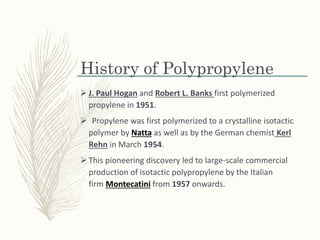 Polypropylene | PPTX