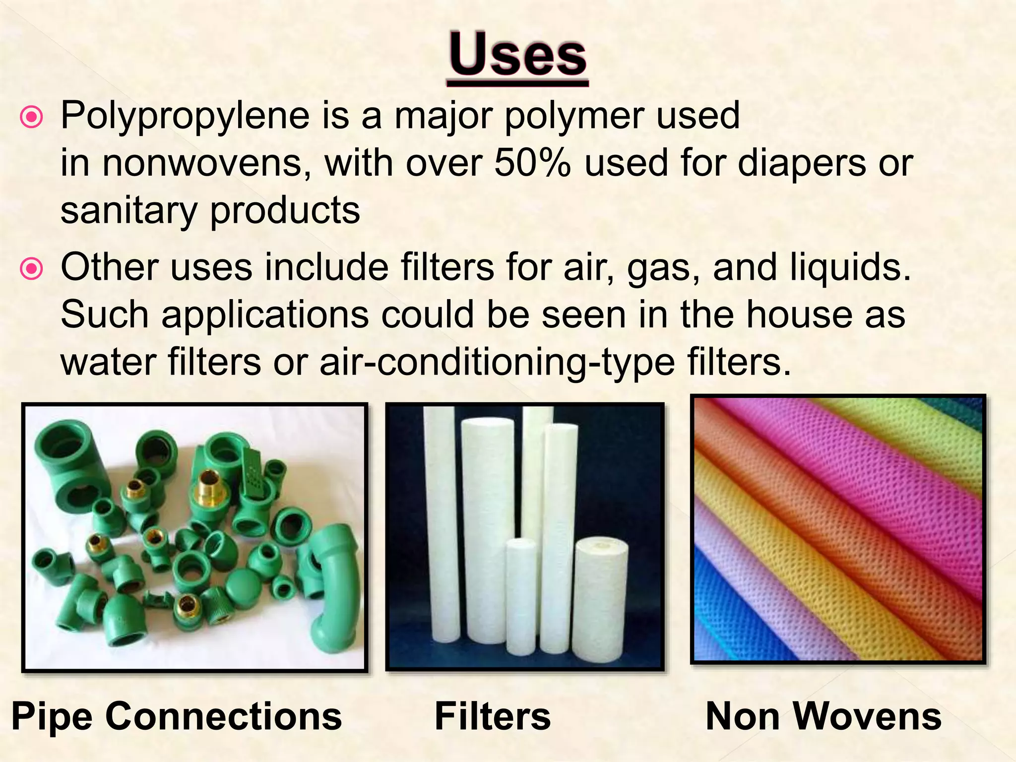 Polypropylene fiber slides | PPTX