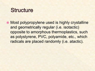 Polypropylene fiber slides | PPTX