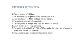 POLYPYRROLE SYNTHESIS. PPT.pptx