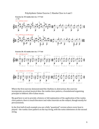 Right Hand Polyrhythmic Technique | PDF