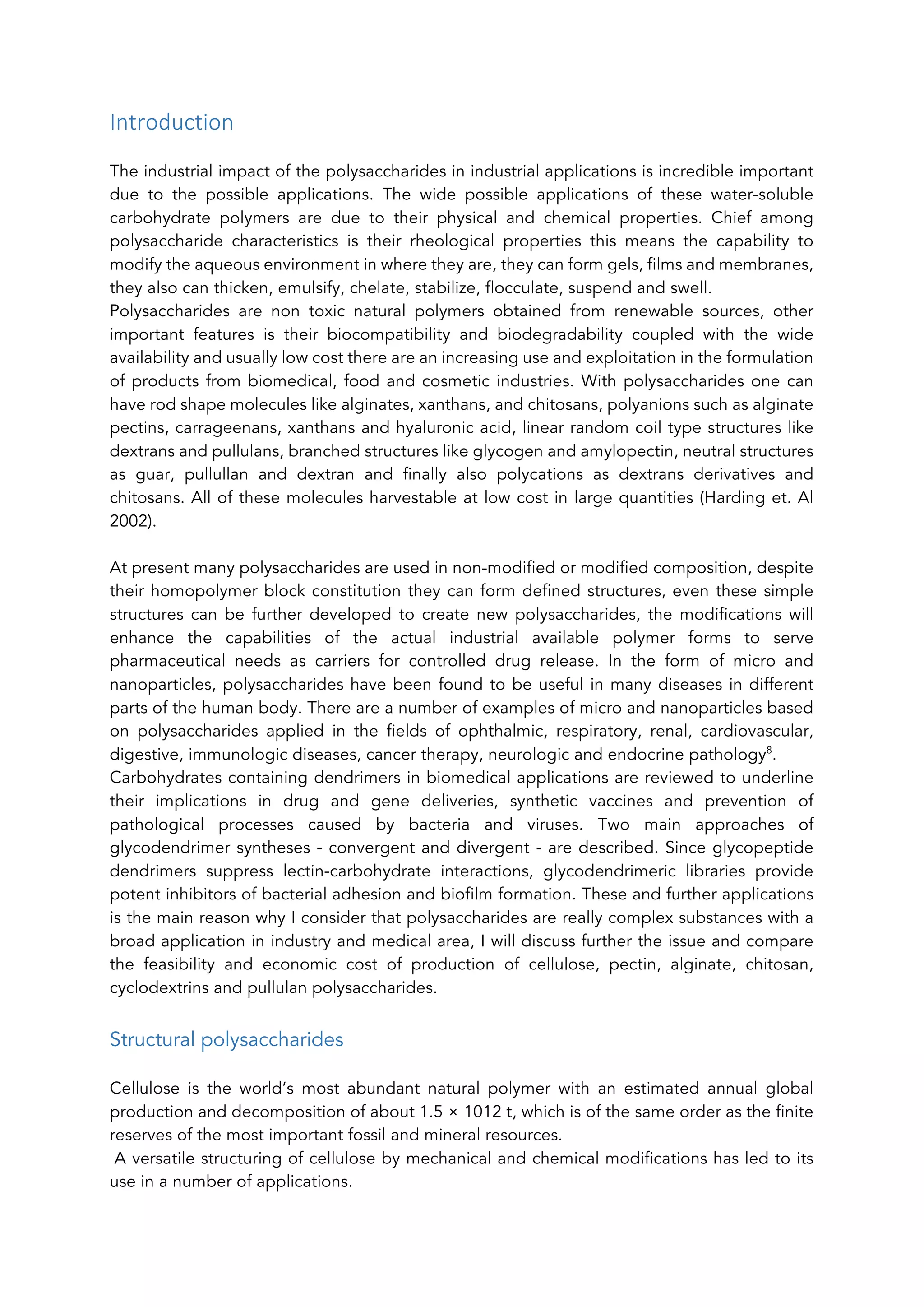 Polysaccharide | PDF