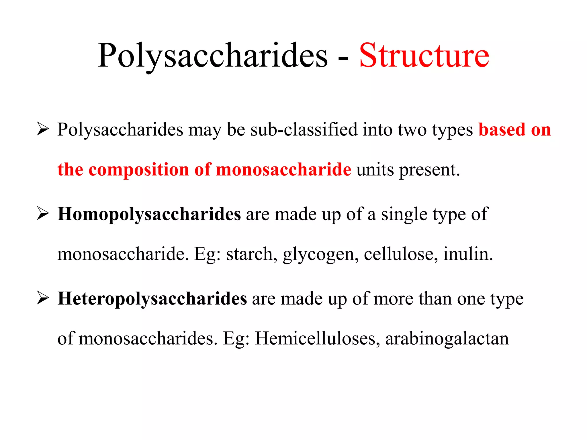 Polysaccharide | PPT