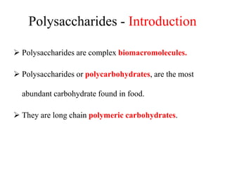 Polysaccharide | PPT