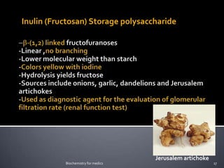 Polysaccharides | PPTX