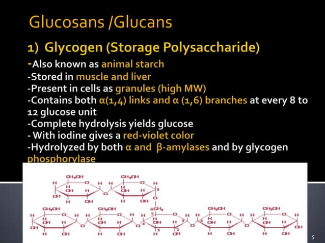 Polysaccharides | PPTX | Chemistry | Science