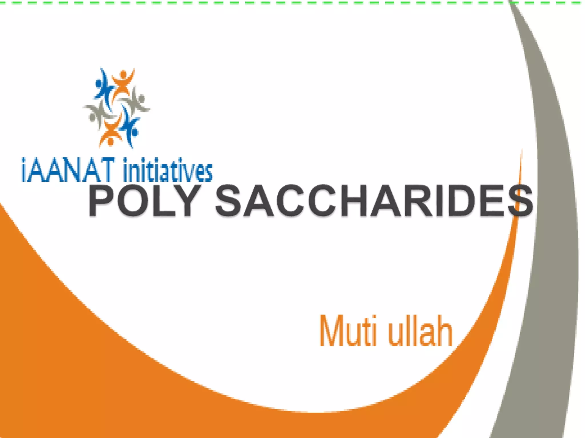 Poly saccharides(inulin,dietary fiber,glycemic index) | PPT