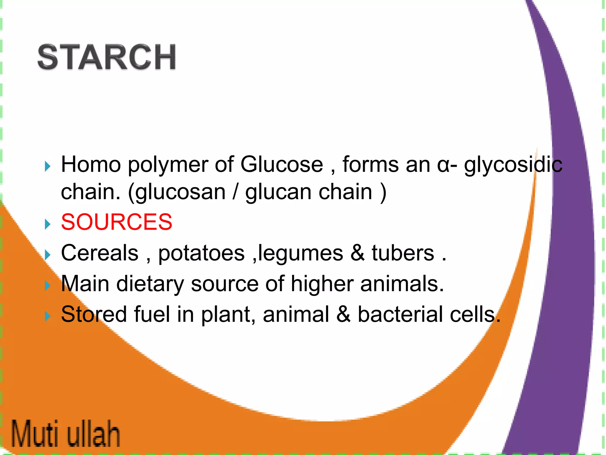 Poly saccharides(inulin,dietary fiber,glycemic index) | PPT