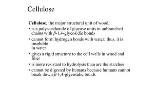 Polysaccharides | PPT