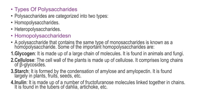 Polysaccharides - structure and functions.pptx