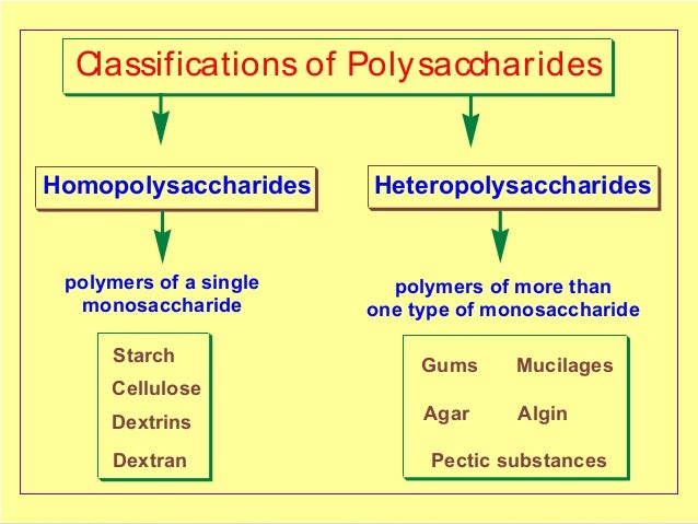 Polysaccharides