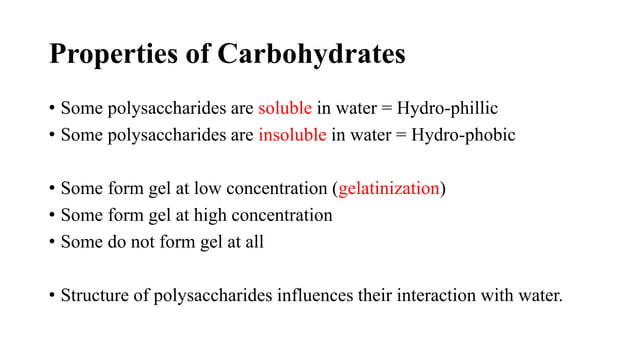 Polysaccharides in foods | PDF | Desserts and Baking | Food & Drink