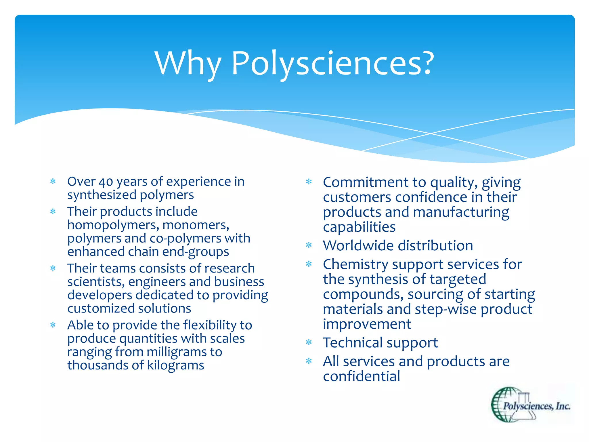 Polysciences | PPT