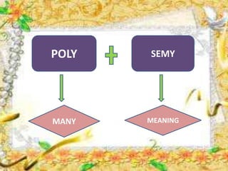 Polysemi warohmah hasanah | PPT