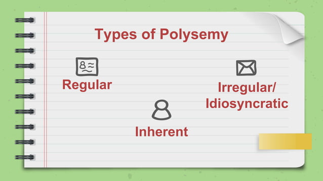 Polysemy examples and its types simple report .pptx