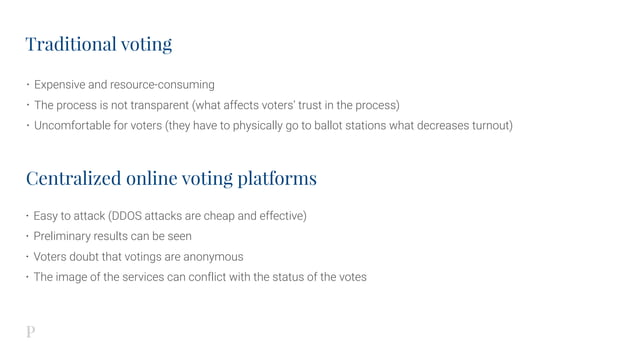 Polys | Online voting system | PPT Polys | Online voting system | PPT