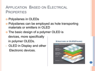 Polysilane application | PPTX