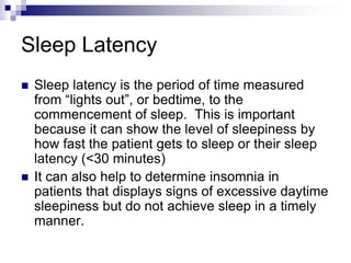 Polysomnogram interpretation by dr md abdullah saleem | PPTX