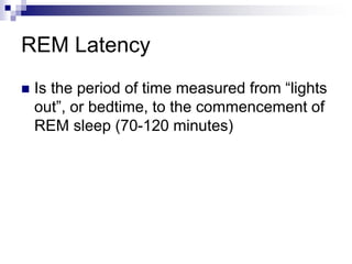Polysomnogram interpretation by dr md abdullah saleem | PPTX