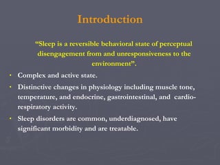 Polysomnography: recording and sleep staging | PPT