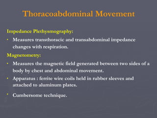 Polysomnography: recording and sleep staging | PPT