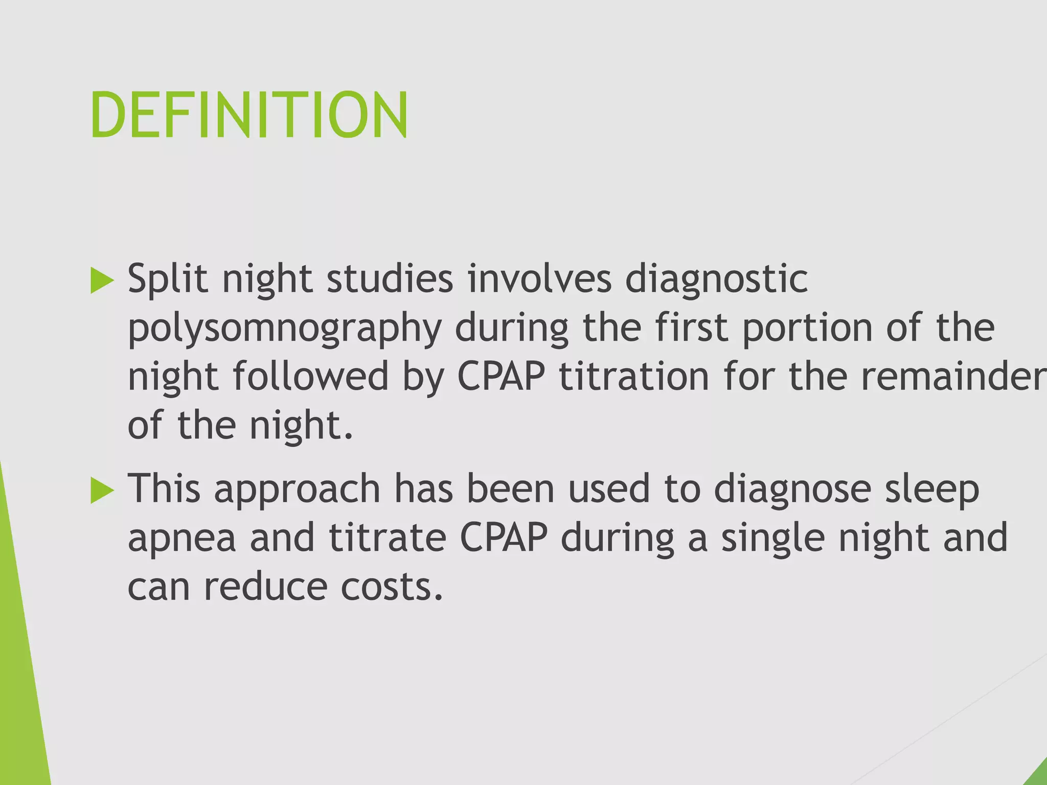 Polysomnography (sleep study) | PPTX