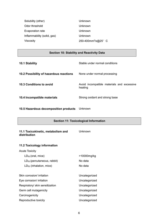 polysorbate 20 msds material safety data sheet | PDF